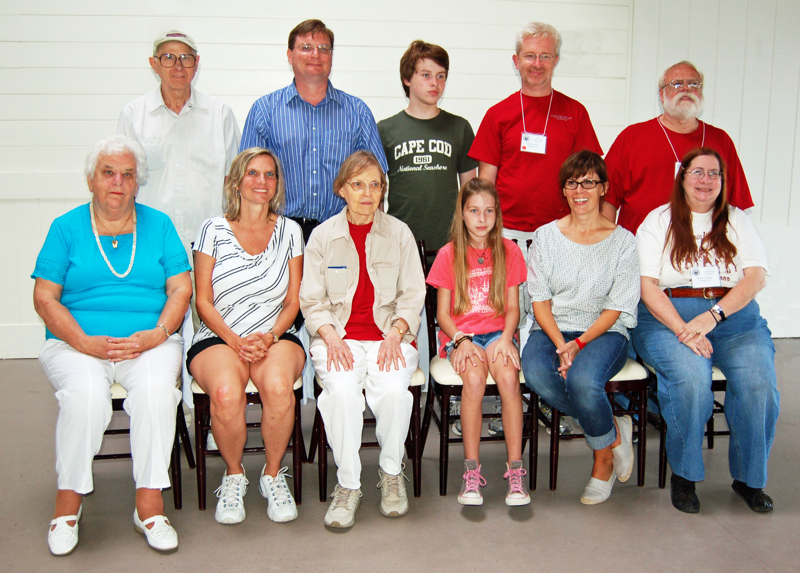 Doane Family Reunion, Plymouth, Massachusetts, 2012