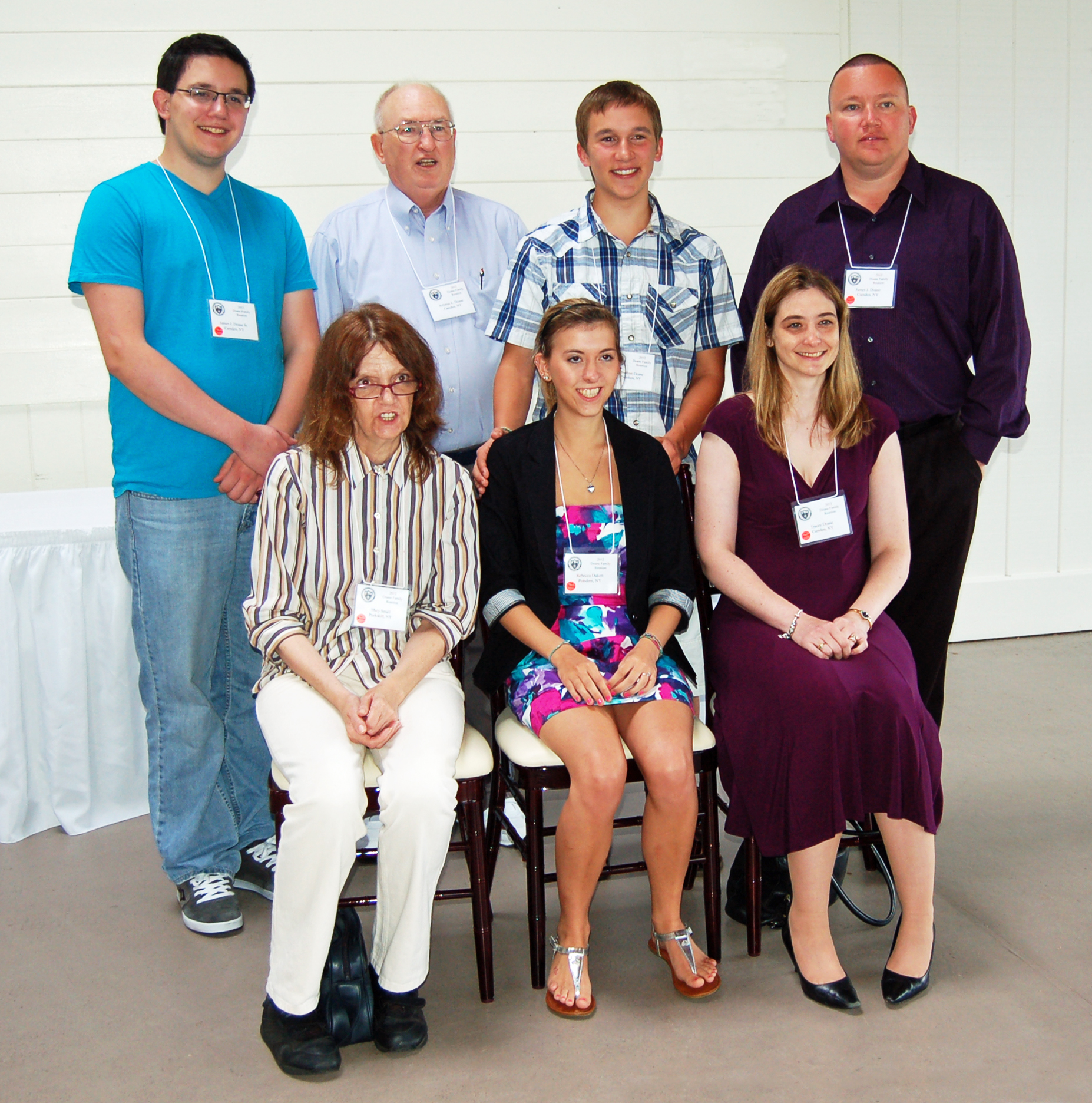 Doane Family Reunion, Plymouth, Massachusetts, 2012